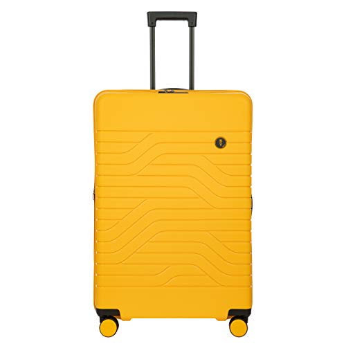 Bric's 28" Expandable Spinner Suitcase - Travel Luggage with TSA-Approved Lock and Hard Shell Exterior - B|Y Ulisse - Mango