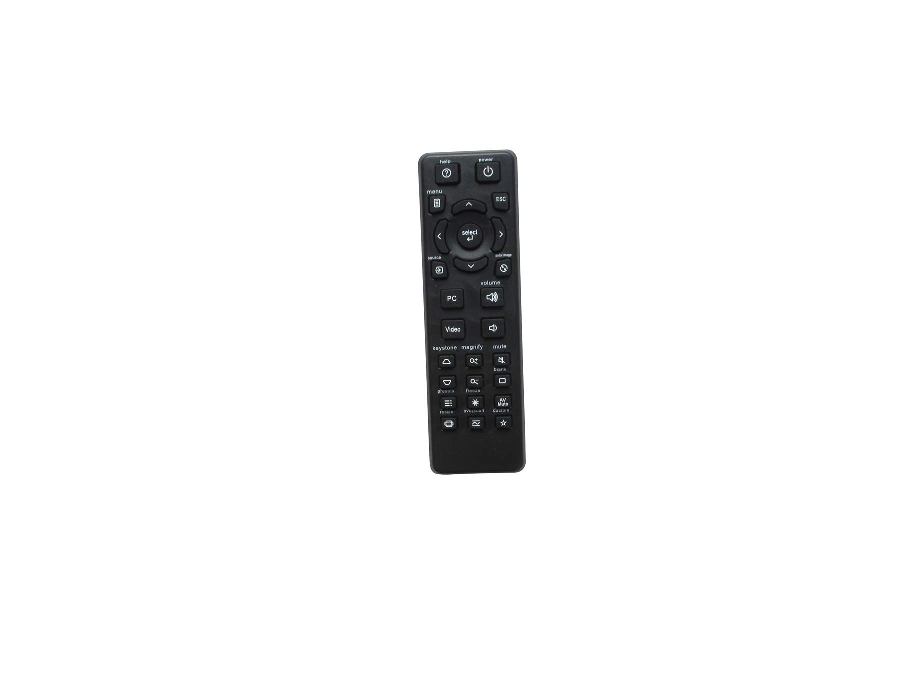 HCDZ Replacement Remote Control for InFocus IN2116 IN3114 IN3116 M3100 IN3100 DEPTHQ HDS3D-1 IN1116 IN1116LC WXGA Conference Room DLP Projector