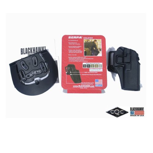 BLACKHAWK Serpa CQC Concealment Holster for Glock 19/23/32/36, Right Hand, Black