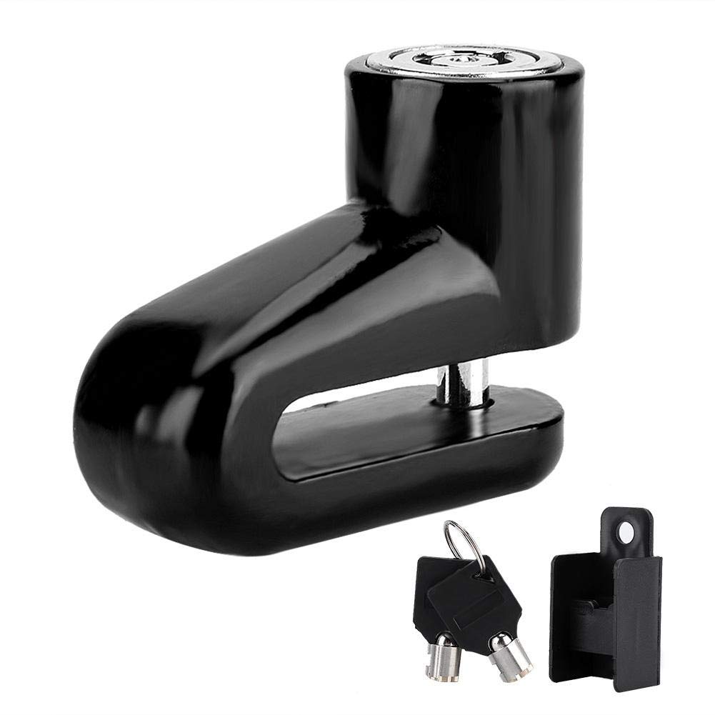 Brake Lock, Lightweight Safety Mini Heavy Duty Rotor Lock, Road Bicycle for Bicycle for Motorcycle(Black)