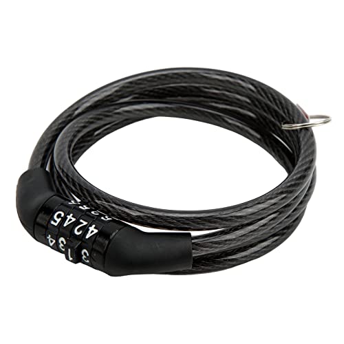 Bike Lock Cable, Steel Cable Durable Accessories High Security Performance for Mountain Bikes