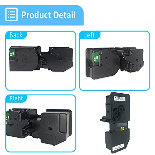 LAIPENG Compatible Toner Cartridge TK-5232 TK5232 TK-5232K Black 2600 Pages for Kyocera ECOSYS P5021 P5021cdn P5021cdw M5521 M5521cdn M5521cdw Laser Printers ( 2 Pack, Black x 2 )