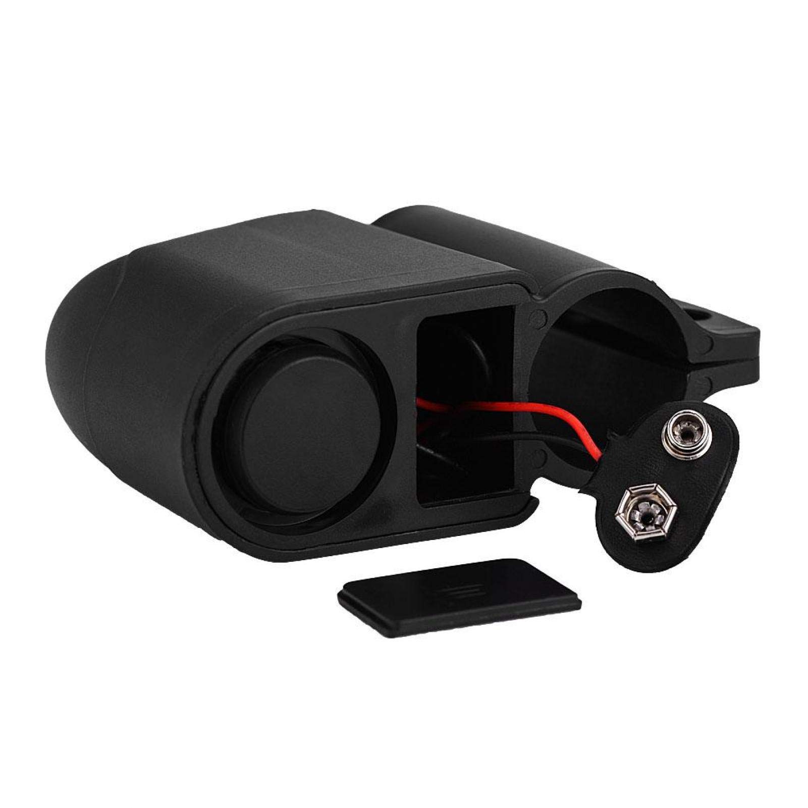 Bike Lock, Resettable 4Digit Code That You Can Reset The Combination As Often As You Like,Security Alarm Tool(Color : Black)