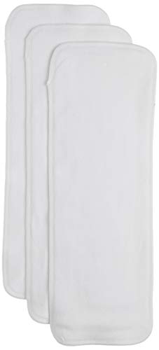 Thirsties Reusable Organic Cotton Cloth Diaper Doubler, Large (3 Pack)