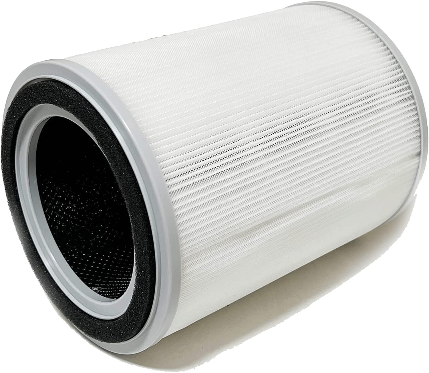 Nispira 3-in-1 True HEPA with Activated Charcoal Replacement Filters, Compatible with TOPPIN TPAP001 Air Purifier Comfy Air C2, 2-Packs