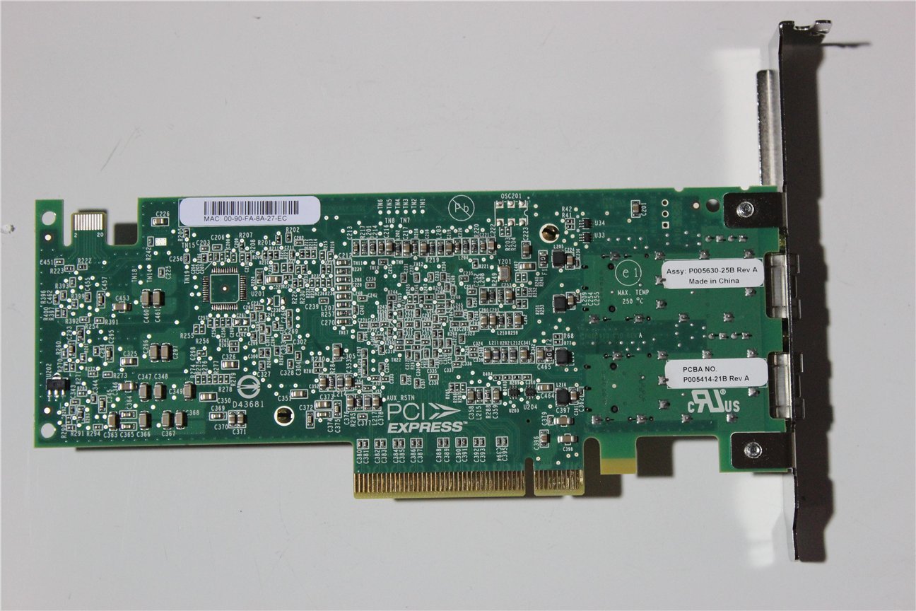 Qnap SP-E10G-SFP+-DAC Dual-Port 10GbE Card for TS-x79, SFP+ DAC, Emulex OCe11102-NX (SP-E10G-SFP+-DAC)