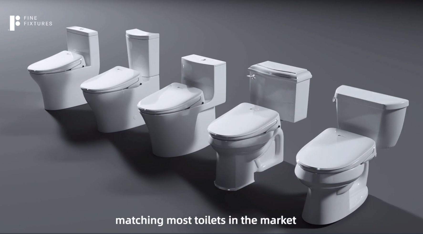 Fine Fixtures Smart Toilet Bidet Seat - Elongated.