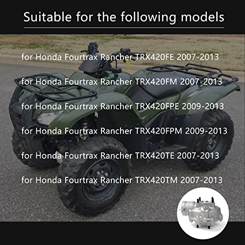 Aumzong Rear Differential Assy,Final Drive Gear locker, Rear Final Gear Differential Assembly For 2007-2013 Honda TRX420 Replace# 41300-HP5-600