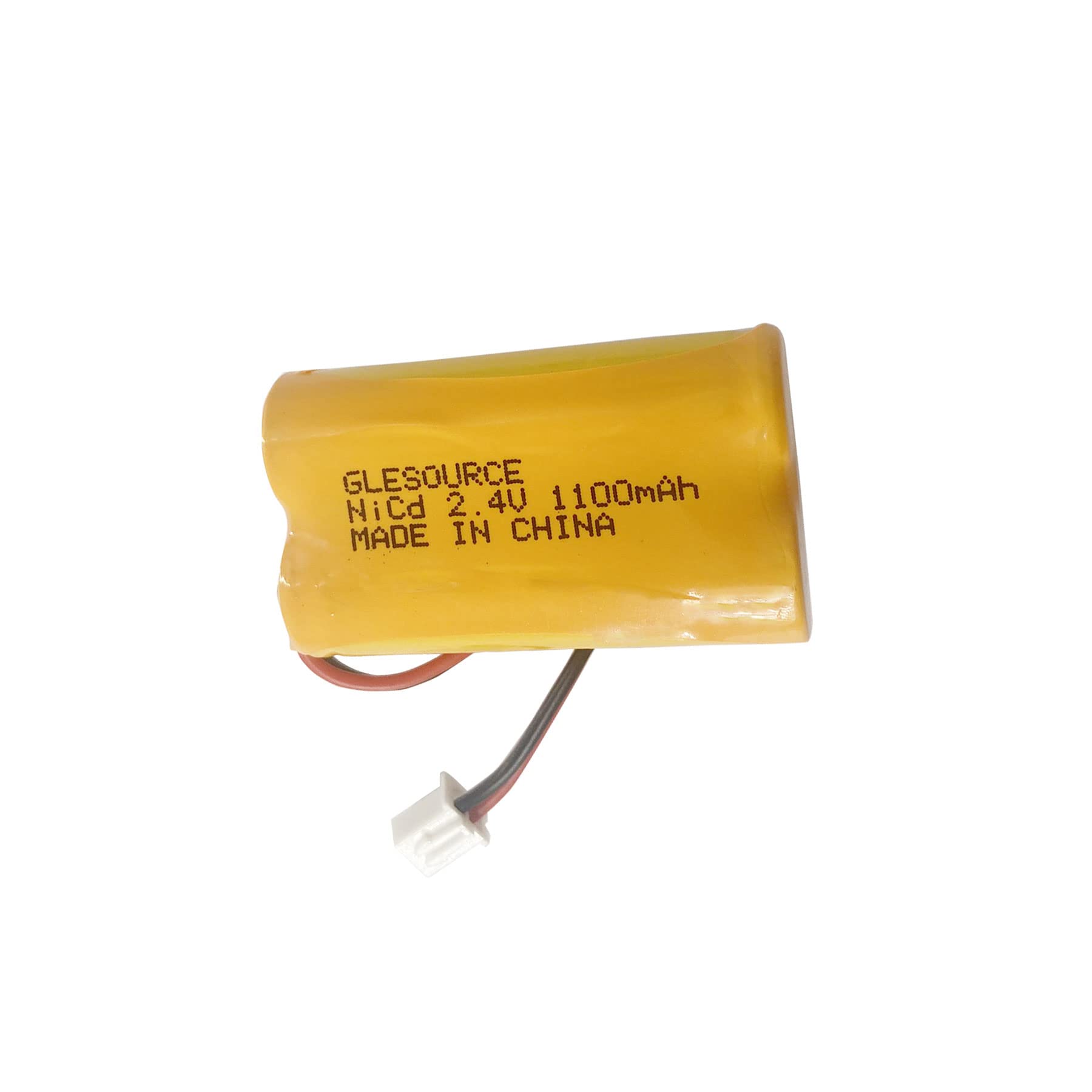 GLESOURCE (2 Pack) 2.4V 1100mAh BP2-A Dual-LITE Ni-CD Battery Pack Compatible for Exit Sign Emergency Light, CSXWREB3 HUBBEL Battery, BP2A BP2-0A 0BP2-0A