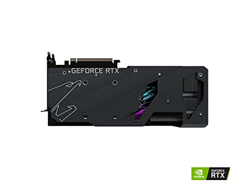GIGABYTE AORUS GeForce RTX 3080 Master 12G Graphics Card, MAX-Covered Cooling, 12GB 384-bit GDDR6X, GV-N3080AORUS M-12GD Video Card