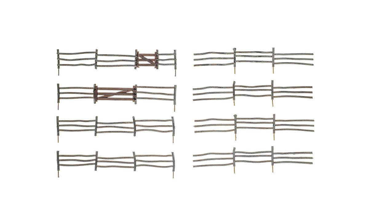 Woodland Scenics A2981 HO Log Fence