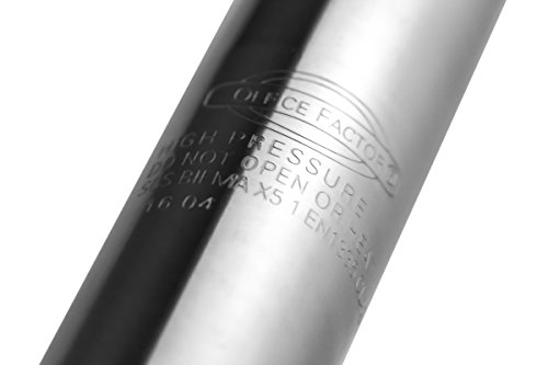 OFFICE FACTOR, Office Chair Gas Lift Cylinder Replacement, Hydraulic Pneumatic Shock Piston Heavy Duty (450 Lbs), Fits Most Executive Chairs, Highest End Class 4