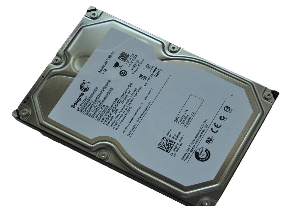 Seagate Barracuda 1 TB 7200RPM SATA 32 MB Cache 3.5-Inch Bare Drive - ST31000524AS