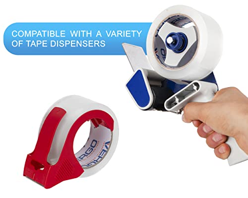 Vergo Industrial Heavy Duty Clear Packing Tape 2.7mil for Moving Packaging Shipping and Office (36 Pack)