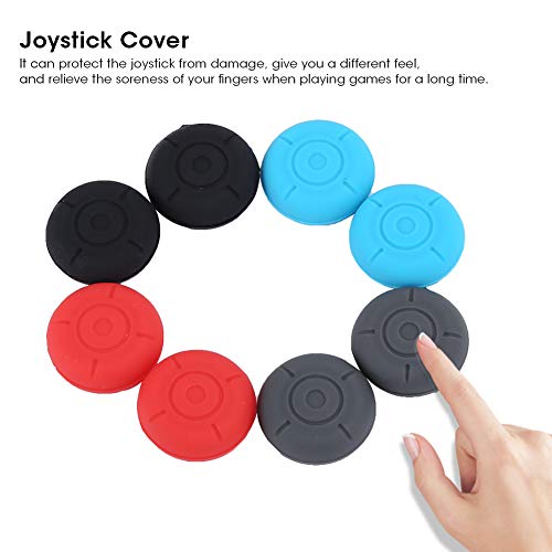 Okuyonic Analog Stick Cover, Unique Design Joystick Cove Soft Silicone Good Hand Feel with 5Set for Gamepad Machine for Family Game Console