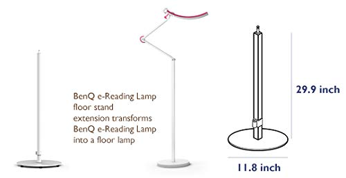 BenQ Floor Stand Extension Accessory for e-Reading Lamp - White