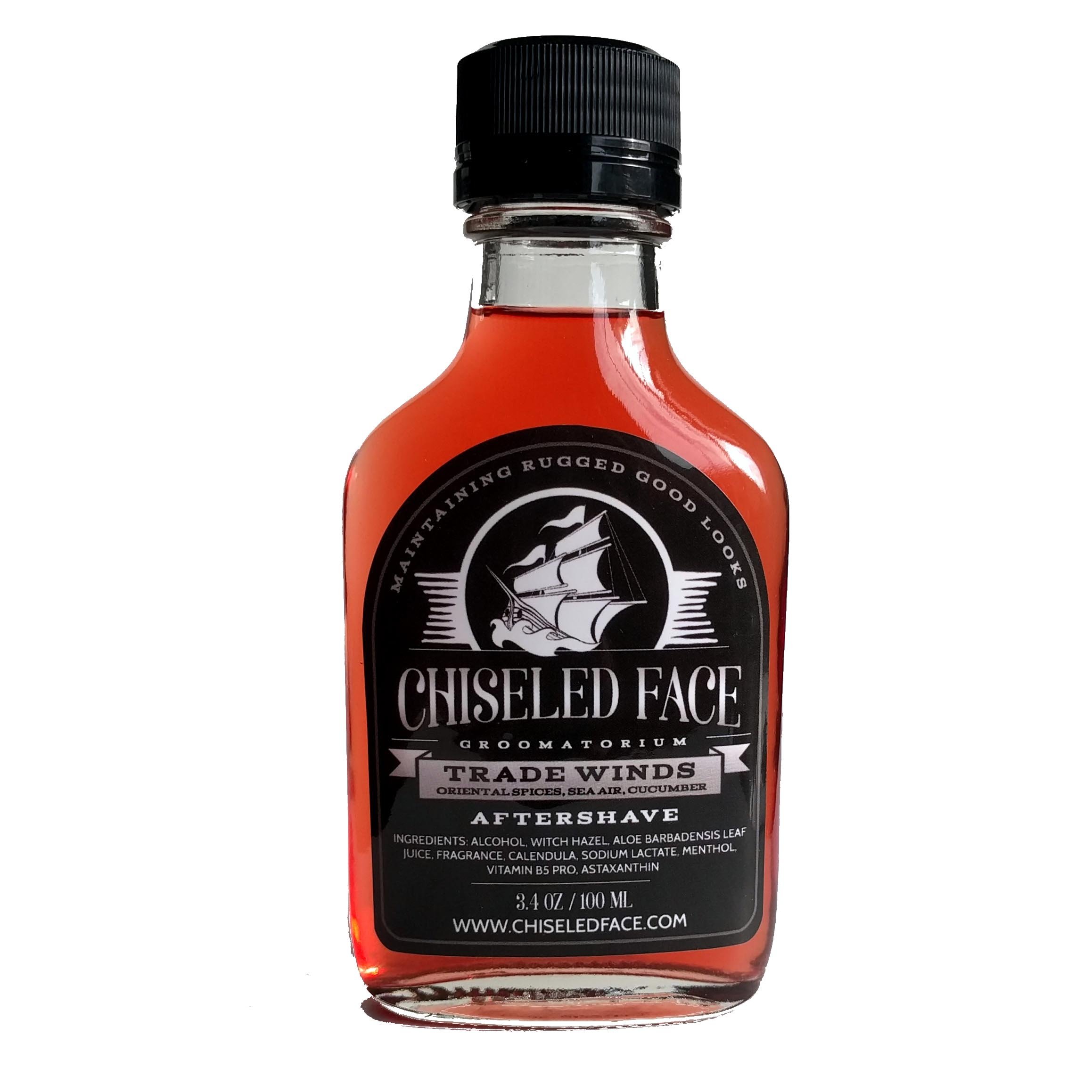 Trade Winds Aftershave Splash by Chiseled Face Groomatorium - Handmade, Small Batch, Luxury Grooming Products