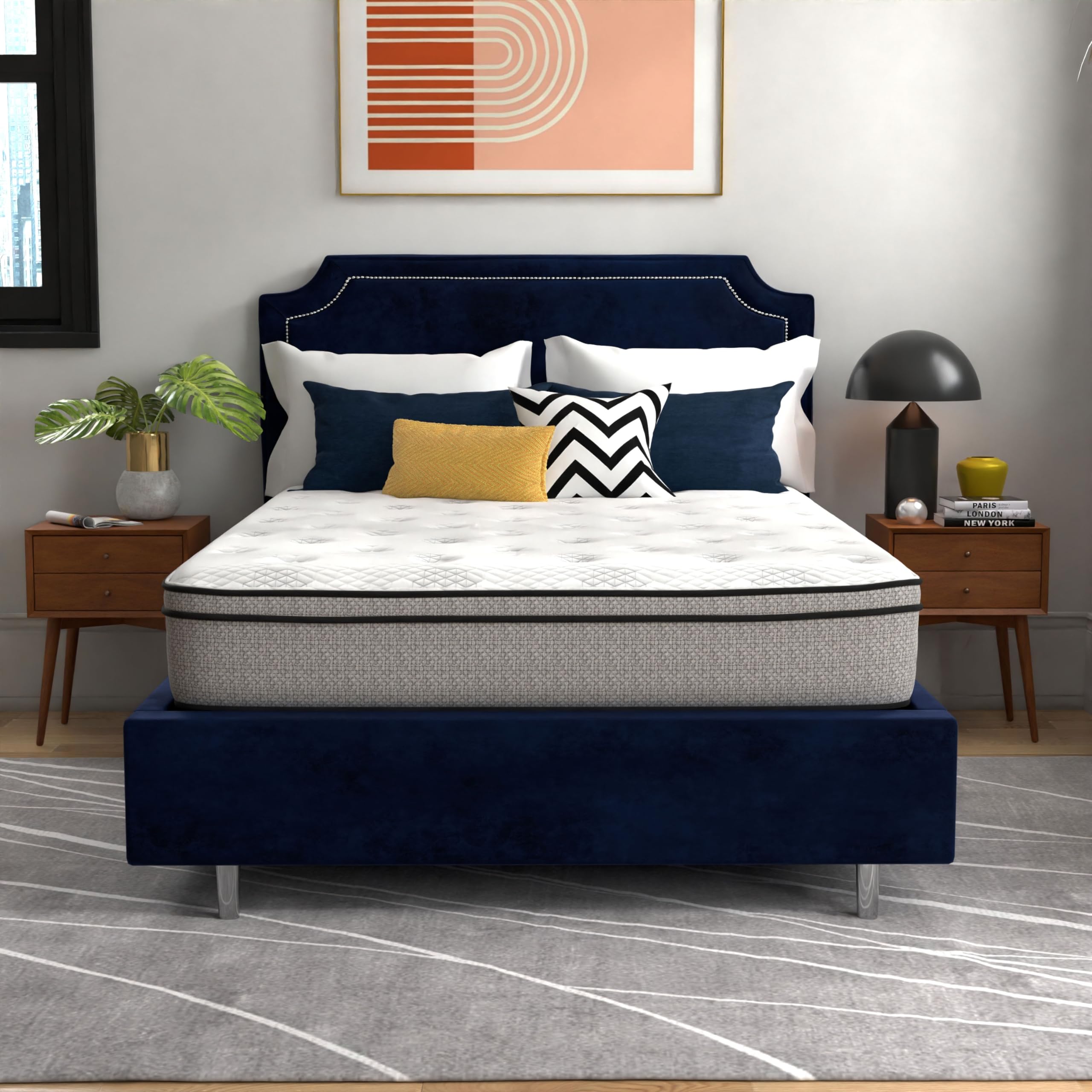 Early Bird Dual Cool Medium Hybrid Mattress - 12" - Twin
