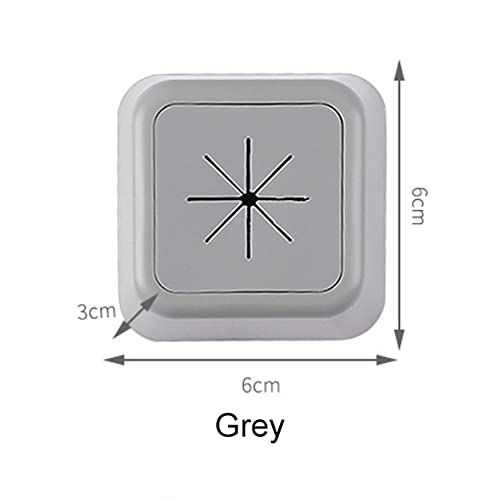 Punch-Free Towel Rack Magnetic Storage Plug Kitchen Towel Storage Rack Bathroom Towel Plug Rack (Storage Rack Grey-B)