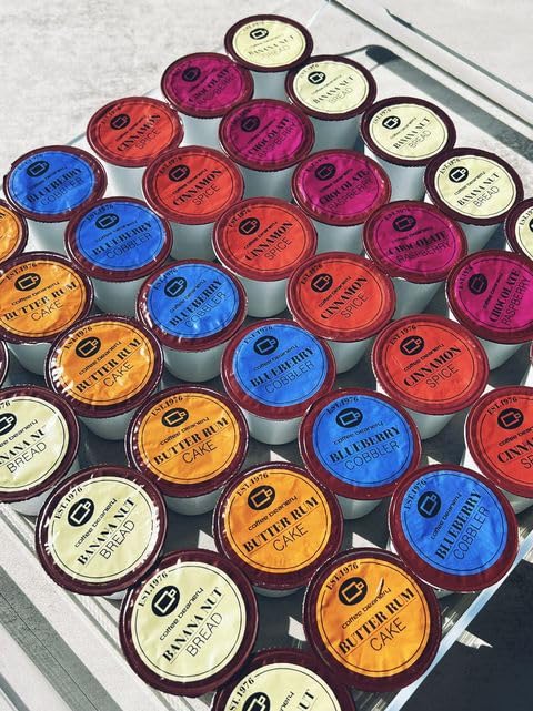 Blueberry Cobbler Coffee Pods by Coffee Beanery | 12ct Flavored Coffee Pods Medium Roast Coffee Pods| 100% Specialty Arabica Coffee| Gourmet Coffee Pods