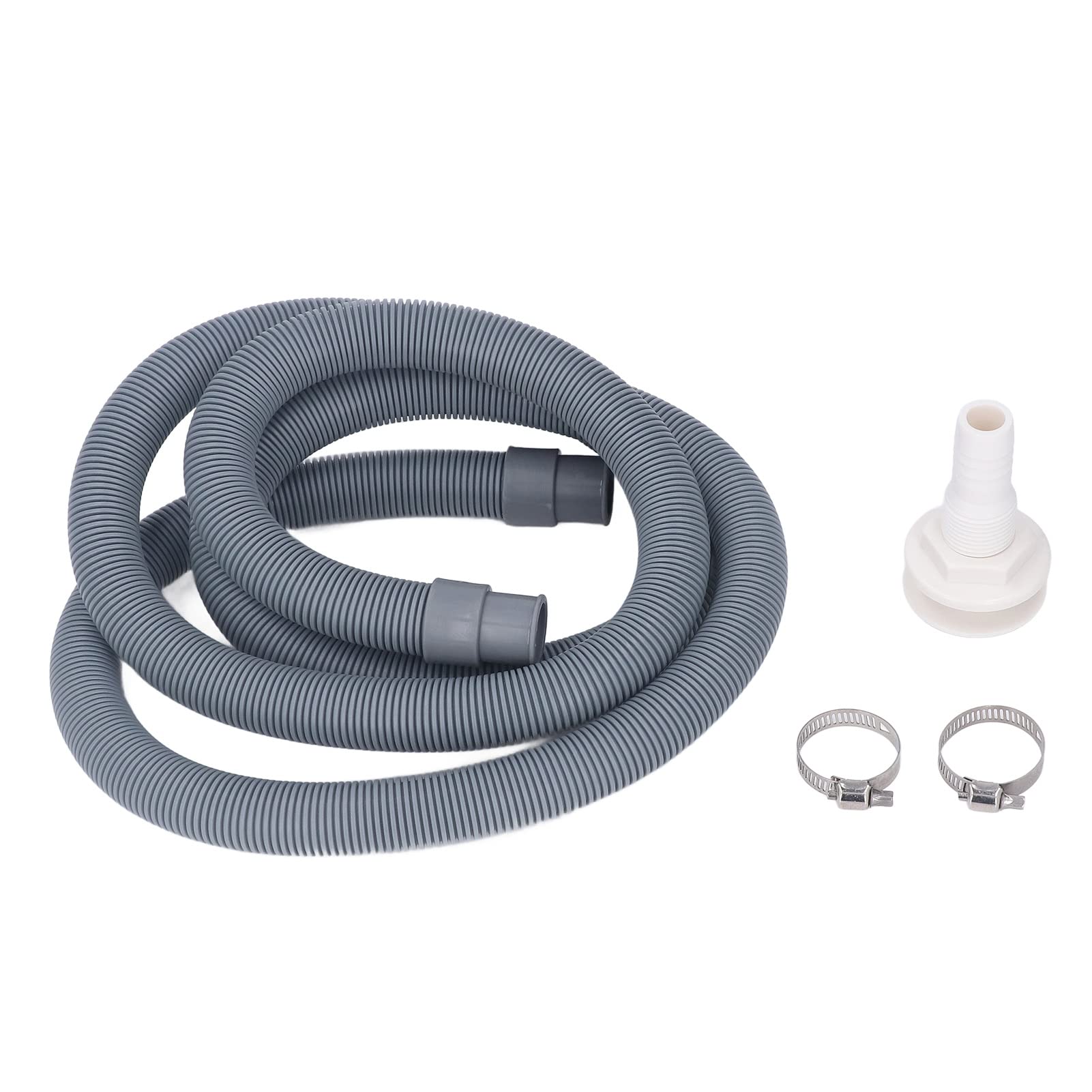 Bilge Pump Hose Installation Kit,3/4in Bilge Pump Hose Installation Kit with 6ft PVC Hose Rust Proof Kink Replacement for Marine Boat Yachts
