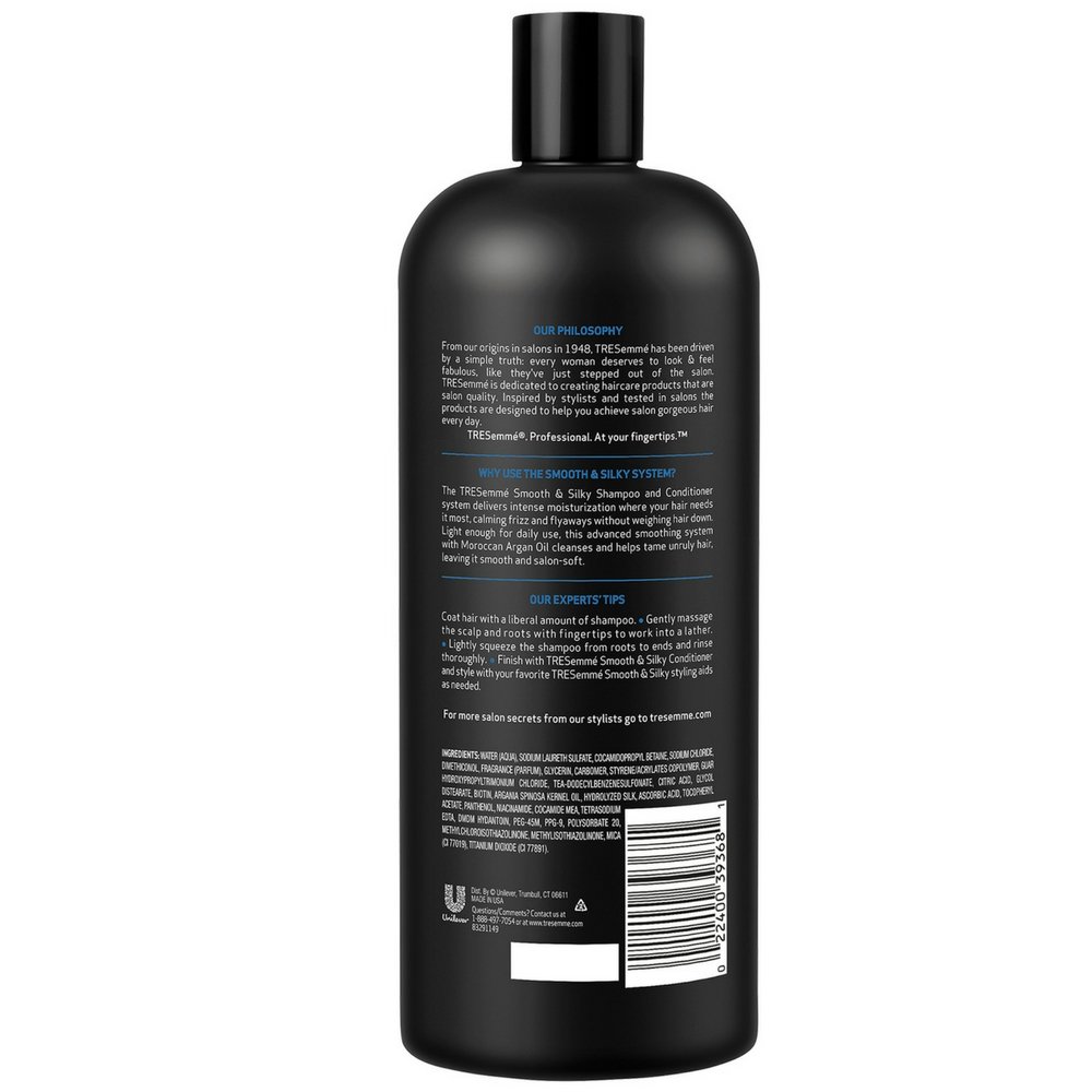 TRESemme Smooth & Silky Shampoo, Moroccan Argan Oil 28 oz(Pack of 2)
