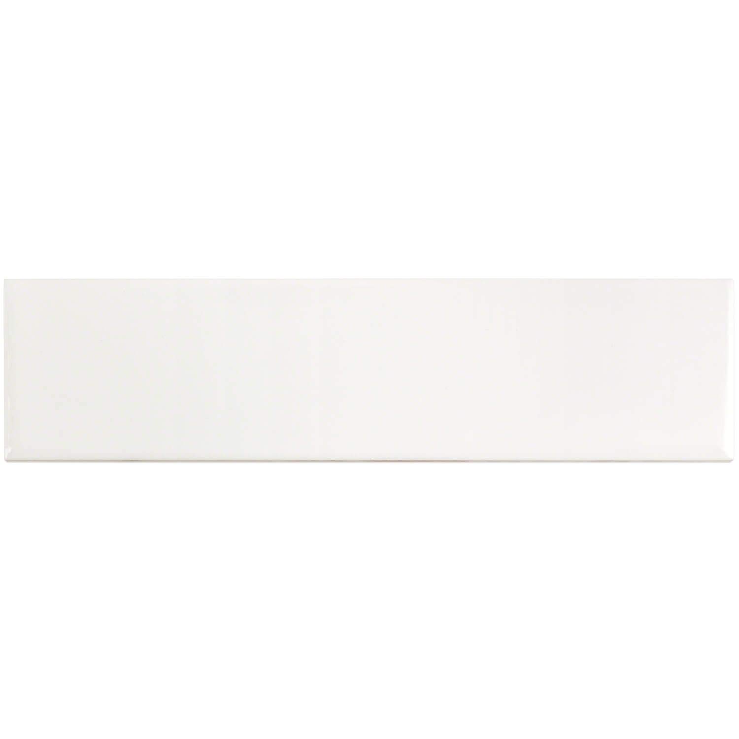 Birmingham Bianco 3 in. x 12 in. Glazed Ceramic Subway Tile (22 Pieces 5.38 Sq. Ft. / Box)