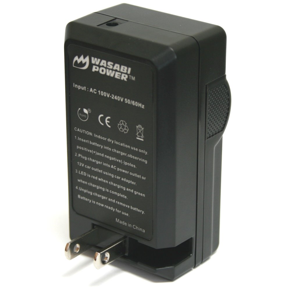 Blue Nook Kodak EasyShare V530, EasyShare V603 - Replacement Battery Charger (Incl. Car and European Plug Adapters)
