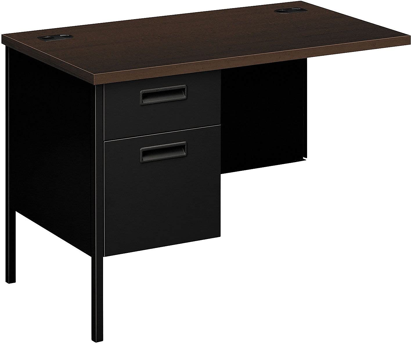 HON P3236LMOP Metro Classic Series Workstation Return, Left, 42w x 24d, Mocha/Black