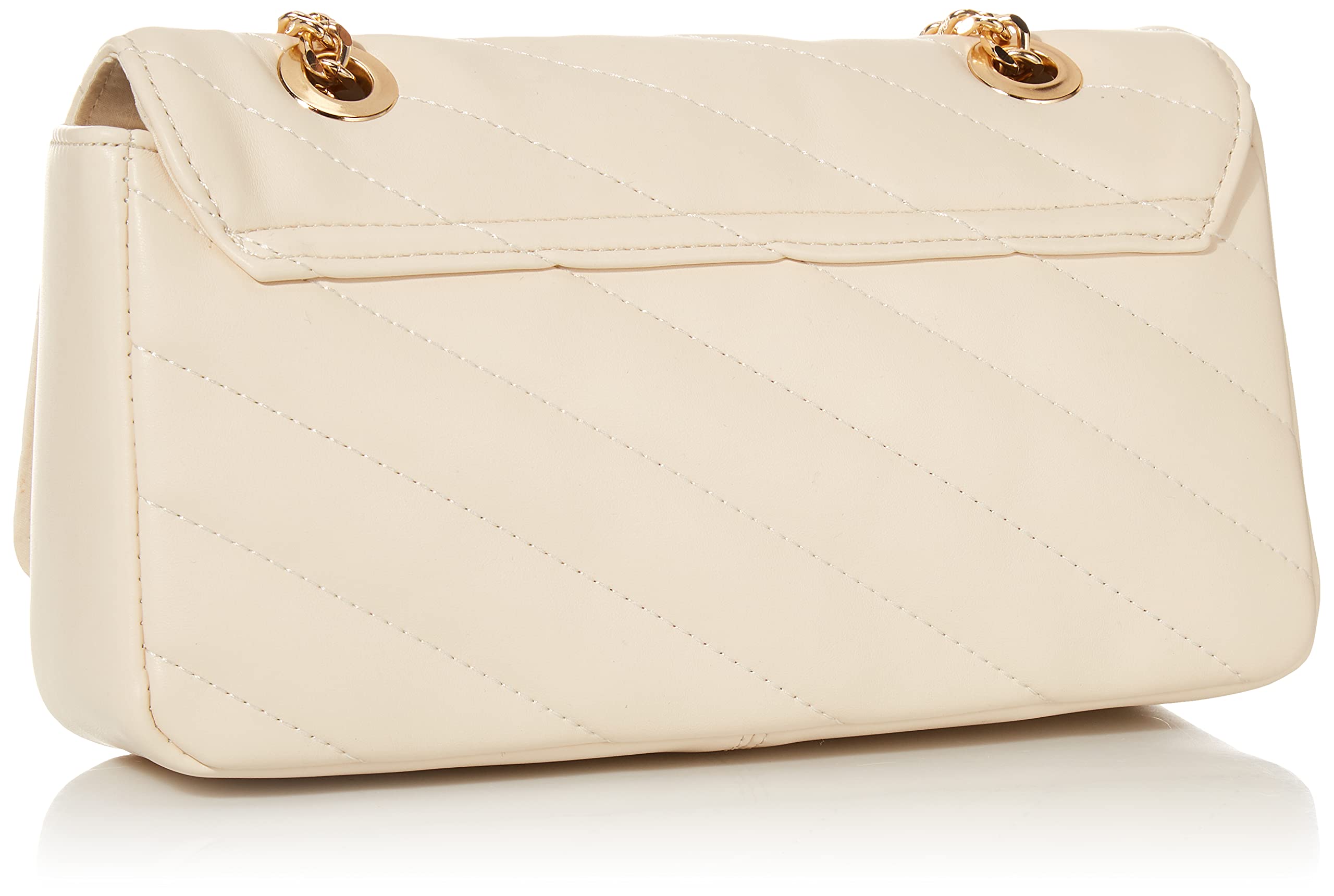 The Drop Women's Koko Chain Strap Flap Bag, Bone, One Size