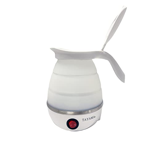 Tayama Collapsible Silicone Electric Kettle with Dual Voltage 110V/220V