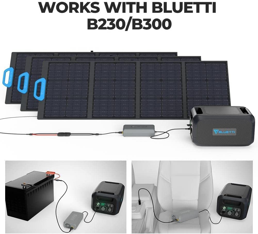BLUETTI DC Charging Enhancer D050S 500W, Compatible with BLUETTI Power Station EB150/EB240/AC200/AC200P/AC200MAX& Battery Pack B230/B300