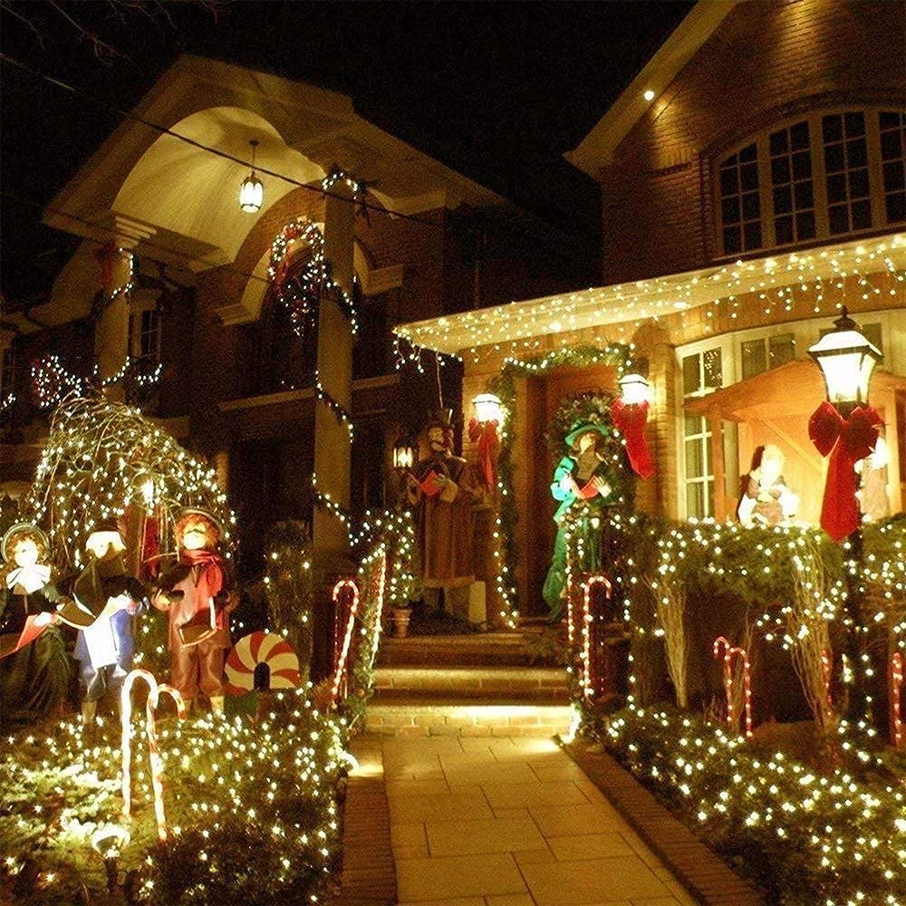 ZYPNB Christmas Candy Cane Pathway Lights,New Year Holiday Lights Outdoor Garden Christmas Decorations for Home Xmas Candy Cane Light