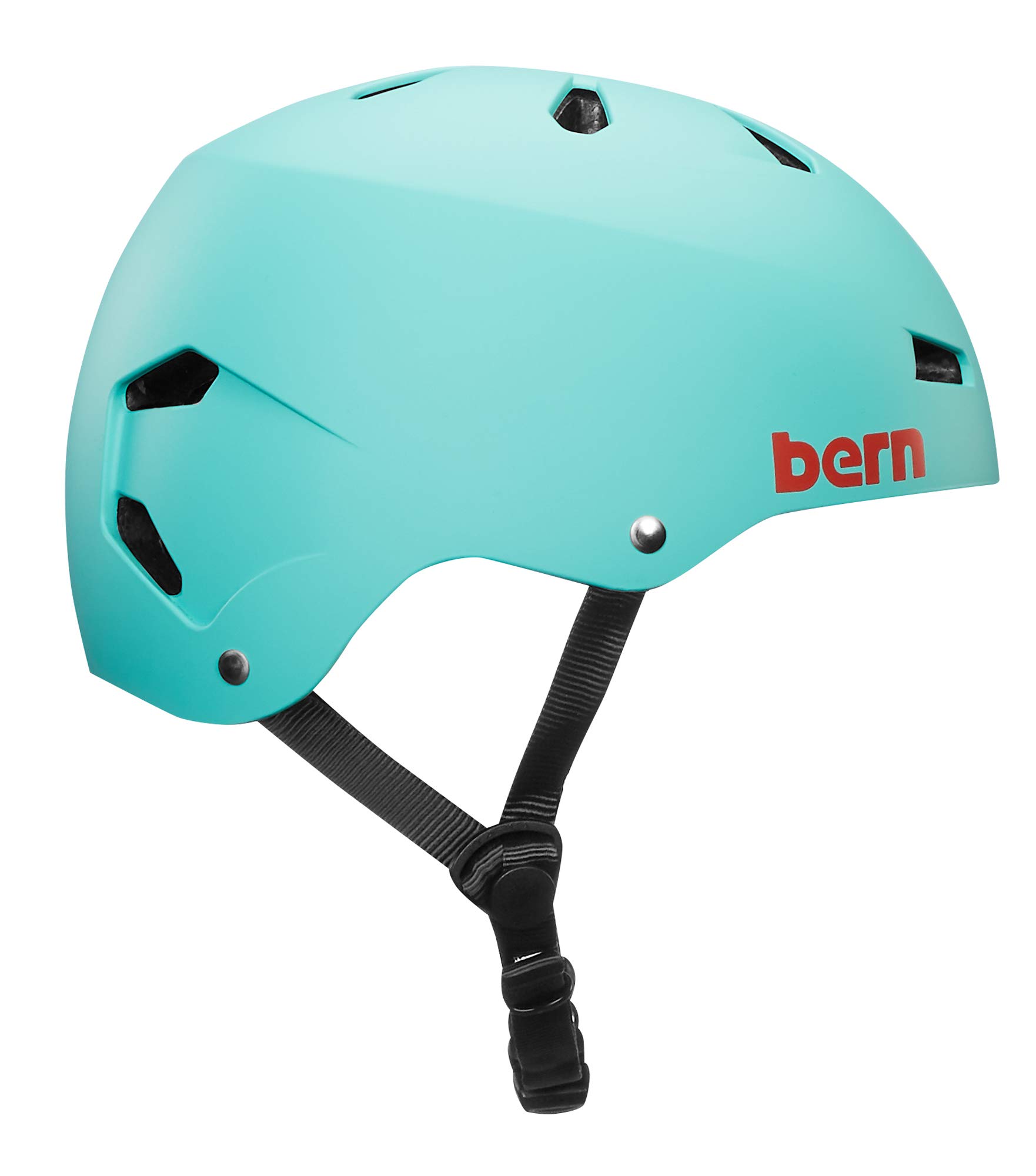 BERN - Summer Team Macon EPS Helmet, Matte Turquoise, XL
