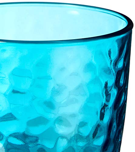 Bormioli Rocco Palatina Rocks Glasses, Blue, Set of 6