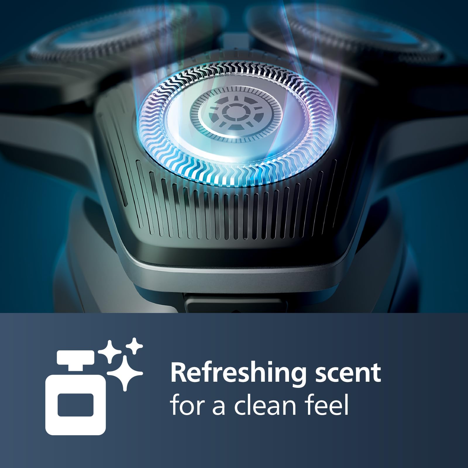 Philips Norelco Quick Clean Pod Cartridge, Lubricates Shaver and Eliminates Cut Hair, 2x 5.4 fl oz Cartridges (Up to 6m Supply), CC12/52