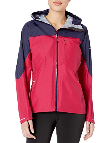 Berghaus Women's Vapour Storm Shell Jacket, Small, Dark Cerise/Evening Blue