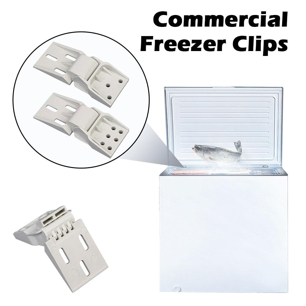 CQJJTKX Universal Chest Freezer Hinges for Kitchen Cabinets,Freezer Lid Hinge, Universal Chest Freezer,Universal Chest Freezer Counterbalance Hinge,Cooler Latch Replacement Parts