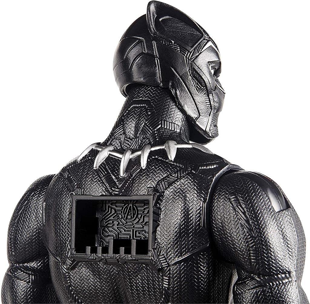 Marvel Titan Hero Series Black Panther Action Figure, 30 Cm Toy, Inspired Universe, for Children Aged from 4 Years