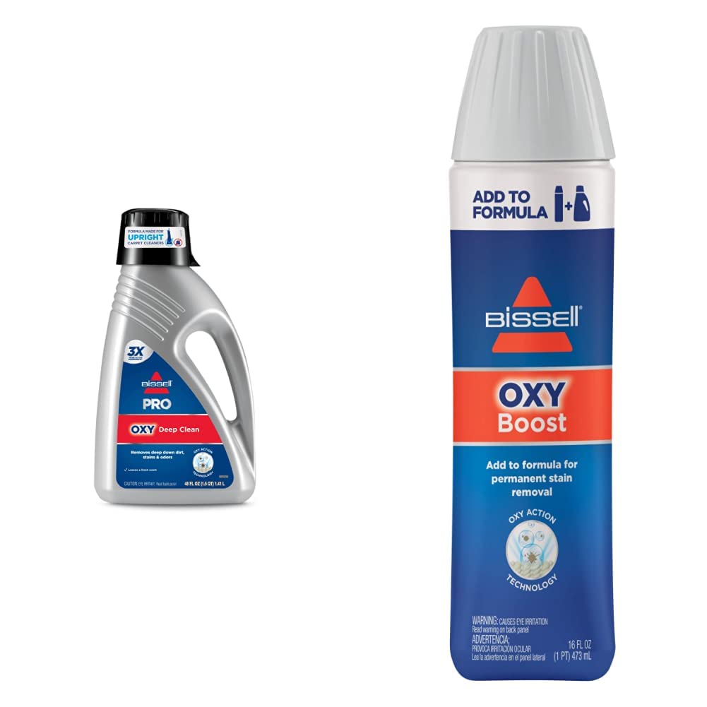 Bissell® PRO OXY Deep Clean Formula, 48 oz. (3156) Oxy Boost Carpet Cleaning Formula Enhancer
