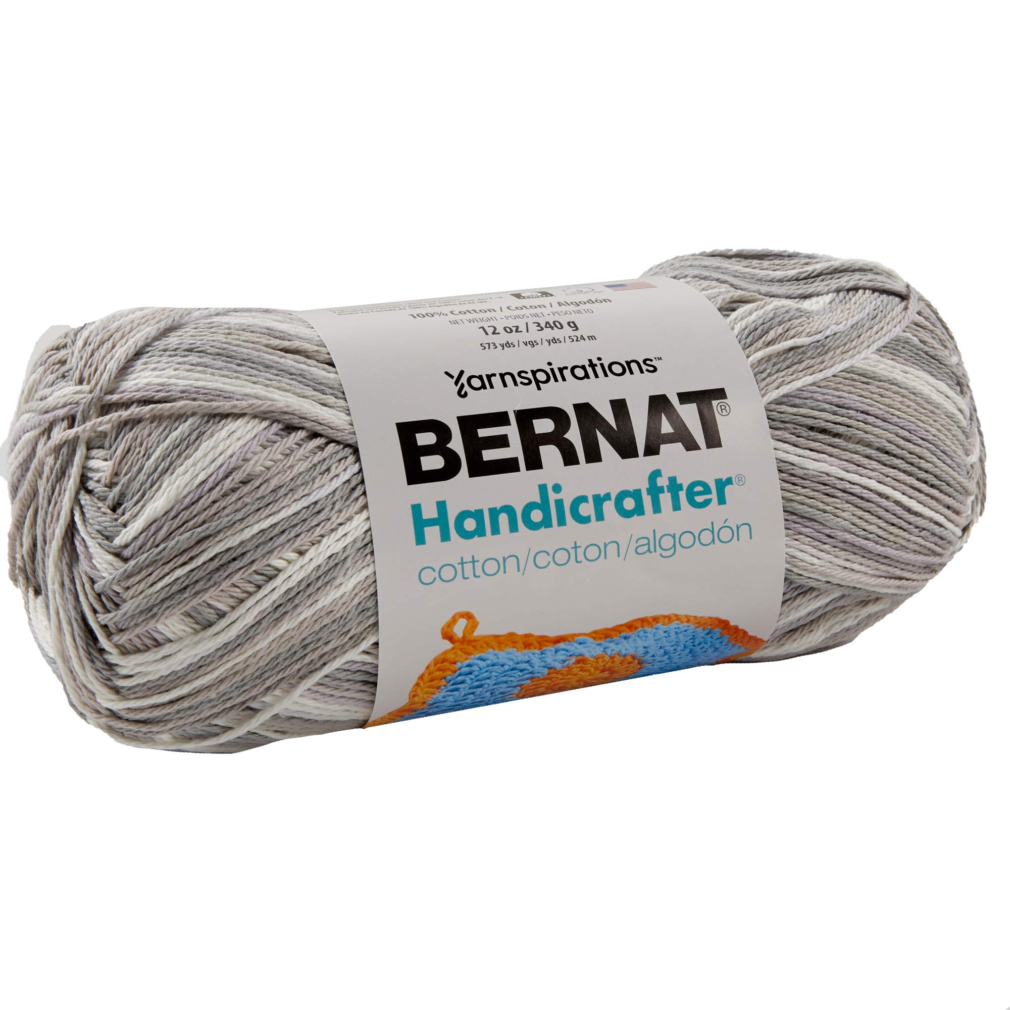 Bernat Handicrafter Cotton Ombres Yarn (340G/12 OZ), Griege