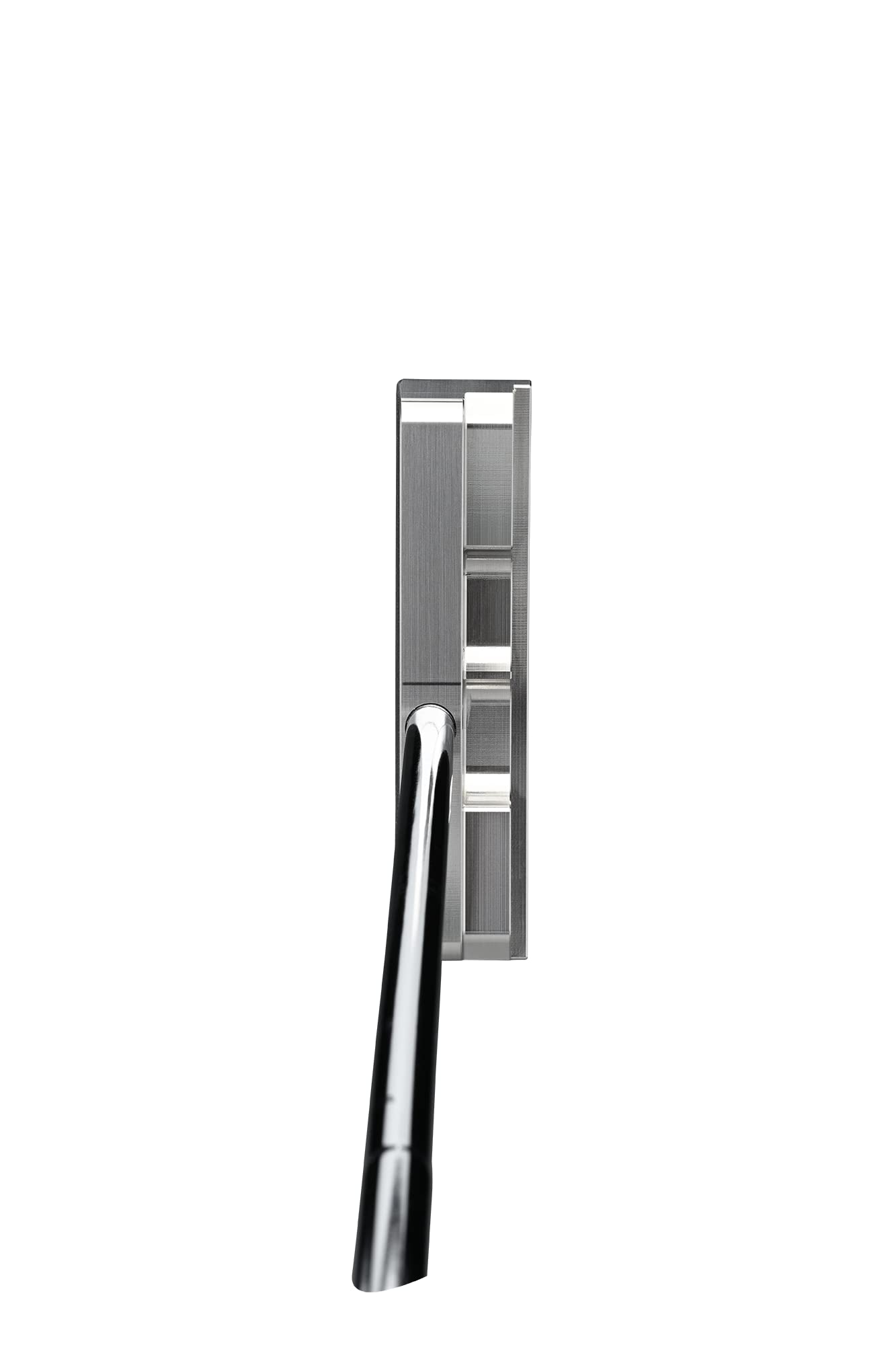 Bell TW-400 Two-Way CNC Milled Three Sight Light Modified Face Balance Golf Putter + Tacki-Mac Black Pistol Standard Grip | Made in USA (Ambidextrous, 34)