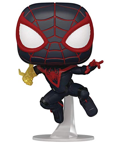 Marvel: Spider-Man Gamerverse - Classic Miles Morales Funko Pop! Vinyl Figure (Bundled with Compatible Box Protector Case), Multicolor, 3.75