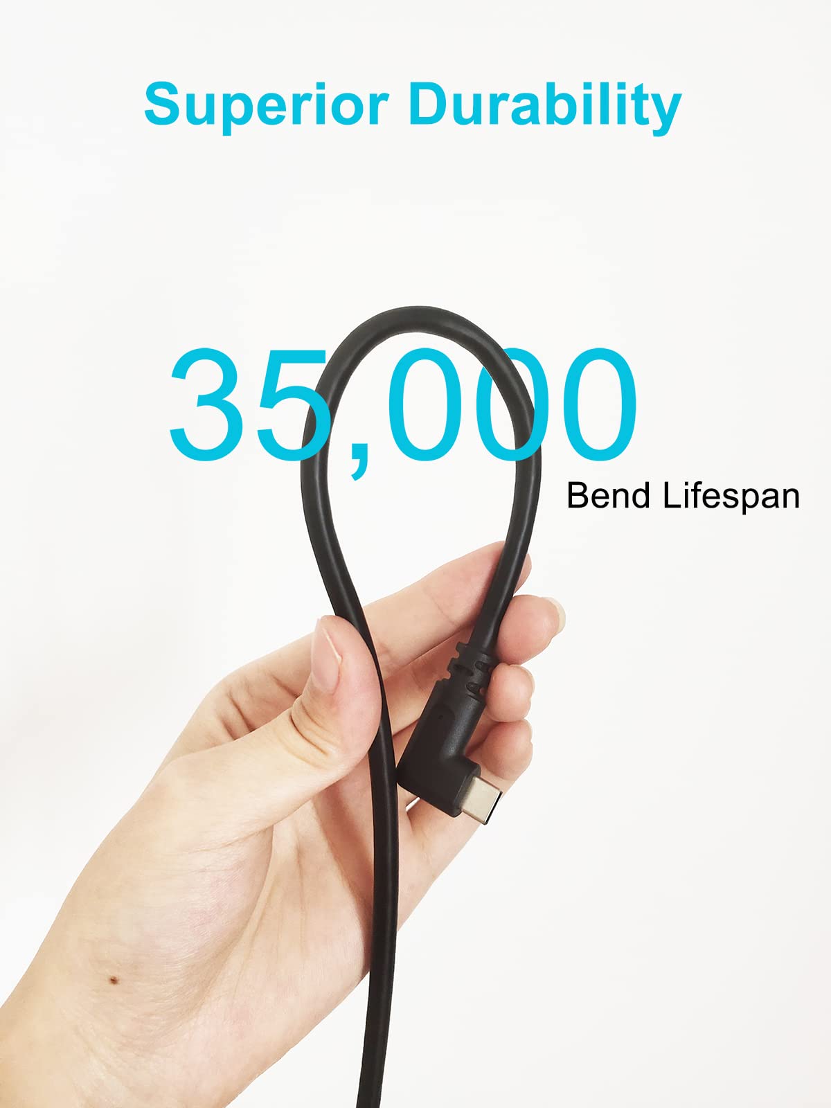 BUSQUEDA USB 3.2 Link Cable 16 FT for Meta Quest 3 and PC/Steam VR|Data Transfer& Fast Charging Oculus Quest 2 Cable (Black)