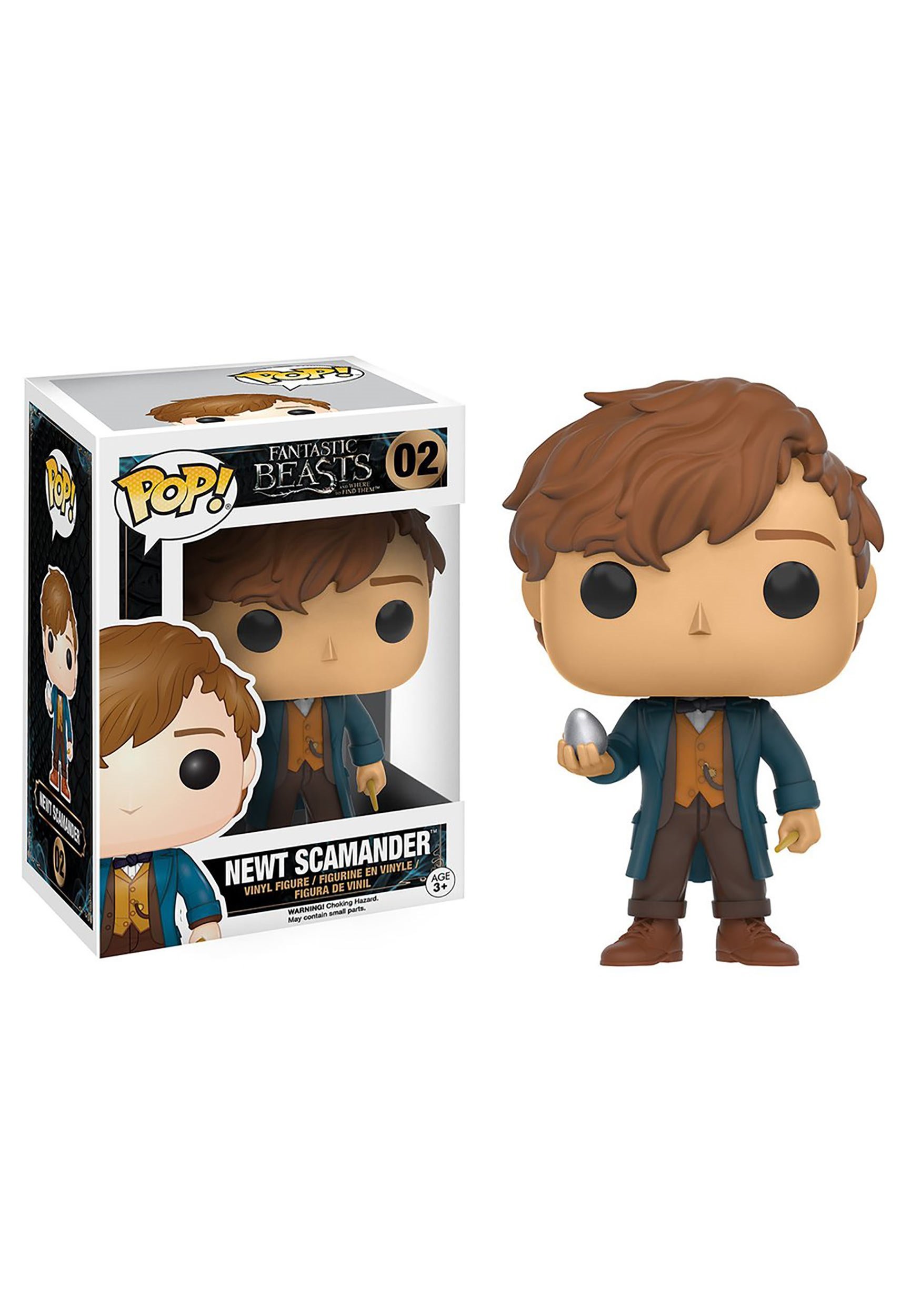 Funko POP Movies: Fantastic Beasts - Newt w/Egg Action Figure
