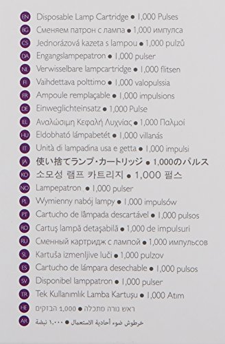 Silk'n Flash&Go Replacement Cartridge - At Home Permanent Hair Removal Device For Women And Men - 1,000 Pulses