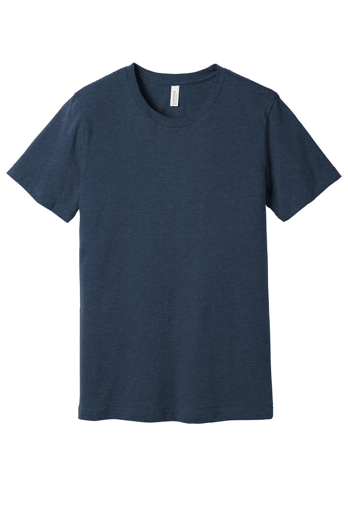 Bella+Canvas Unisex Jersey Short Sleeve Tee, Heather Navy, X-Large