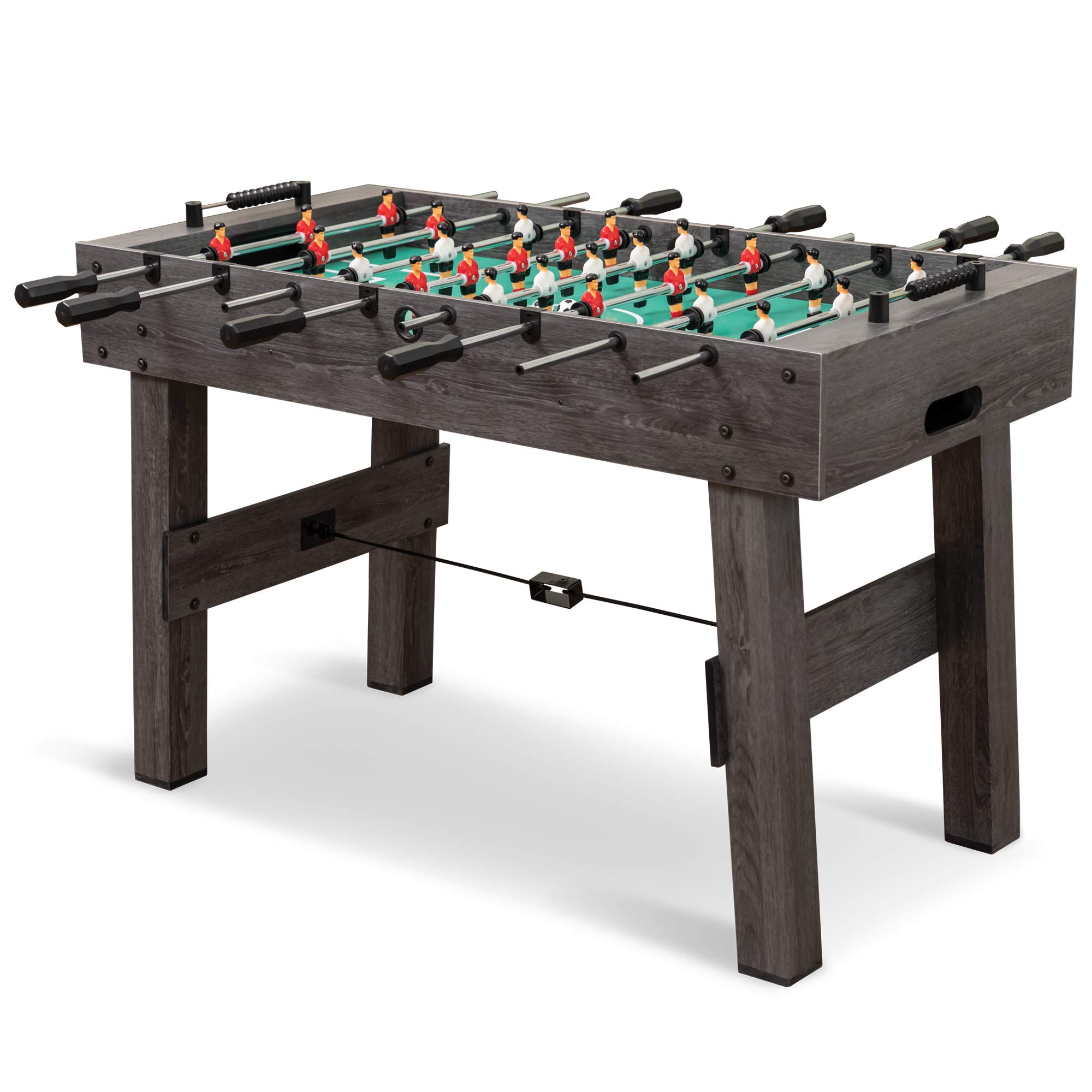 EastPoint Sports Classic Sport 48" Mid-Size Indoor Fairmont Foosball Table, Easy Setup, Grey