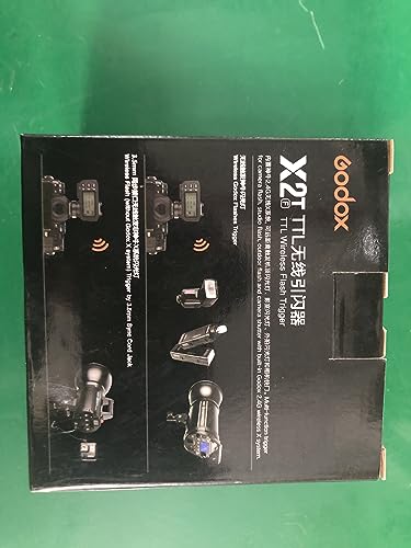 Godox X2T-F 2.4G Wireless Flash Trigger Transmitter for Fuji with TTL II HSS 1/8000s Group Function LED Control Panel Firmware Update