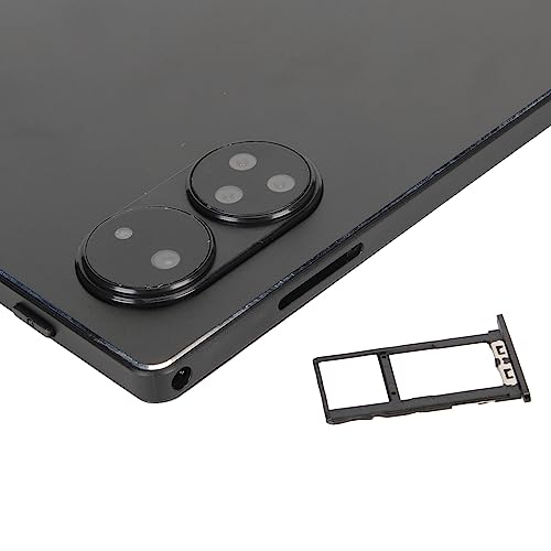 BROLEO WiFi Tablet, Digital Tablet Dual Speakers FHD Black Screen for Android 12.0 for Studying for Games (US Plug)